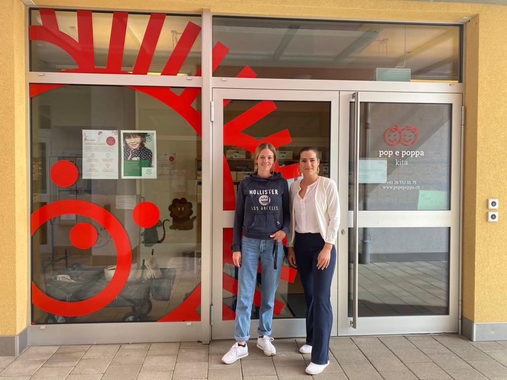 agrandissement de la crèche très appréciée pop e poppa à düdingen